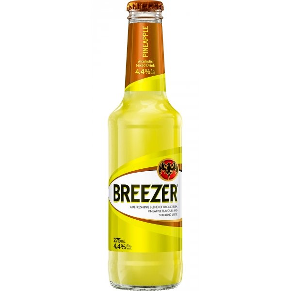 Bacardi Breezer Pineapple 27.5cl – Sungold Trading Ltd