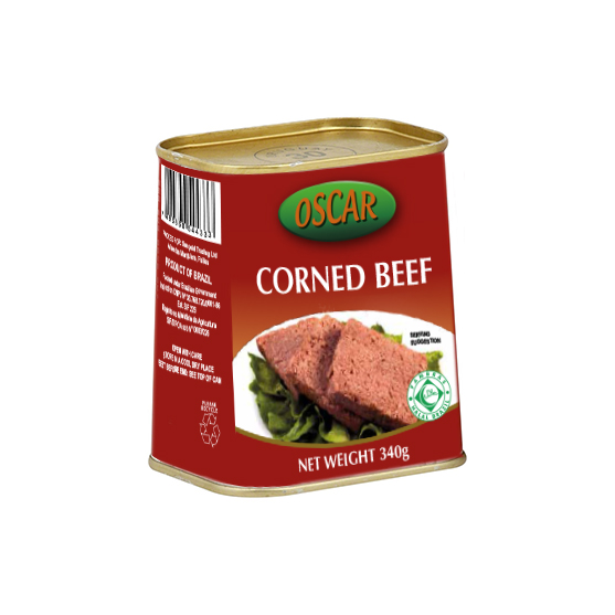 Oscar Corned Beef 340g – Sungold Trading Ltd